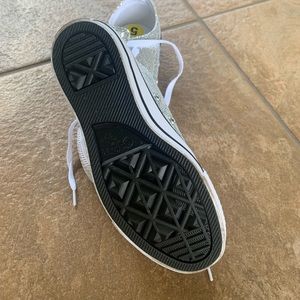 Converse | Shoes | Metallic Silver Converse | Poshmark
